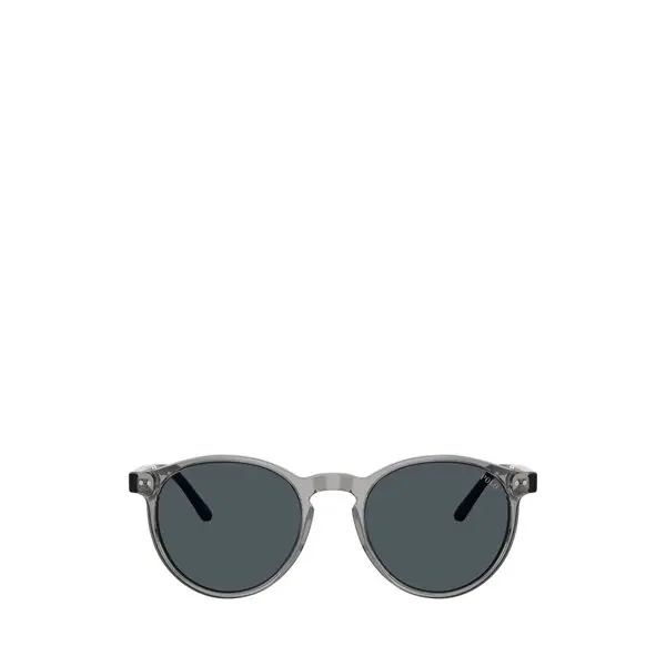 Ralph Lauren Round Sunglasses With Rugby Stripes
