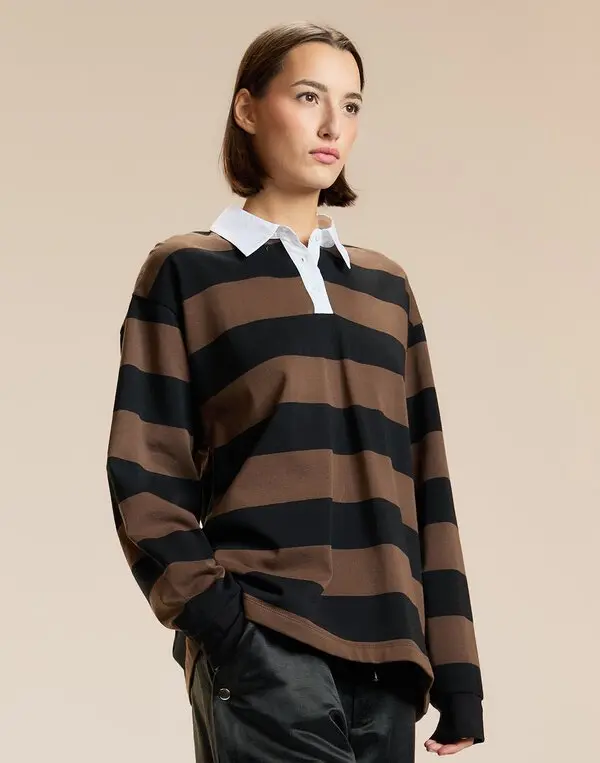 Cynthia Rowley Rugby Shirt - Striped