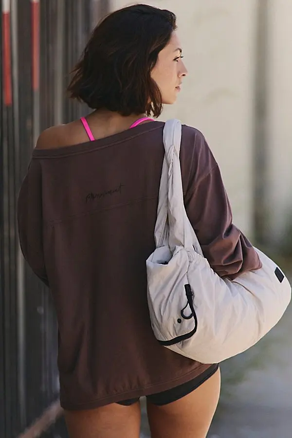 Free People Keep Going Solid Layer Top - Black Walnut