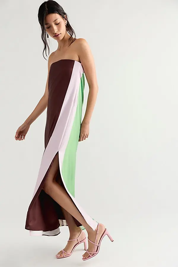 BAOBAB Lola Maxi Dress - Cafe Verde