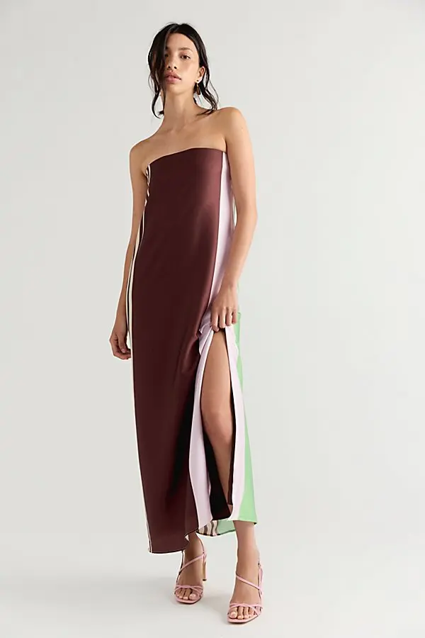 BAOBAB Lola Maxi Dress - Cafe Verde