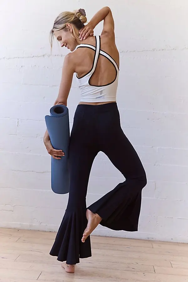 Free People Flow State Flares - Black