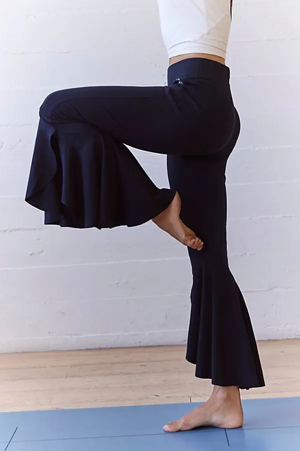 Free People Flow State Flares - Black