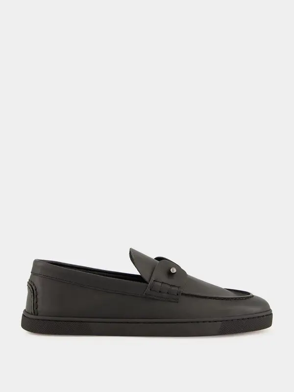 CHRISTIAN LOUBOUTIN Chambeliboat Boat Shoes - Black