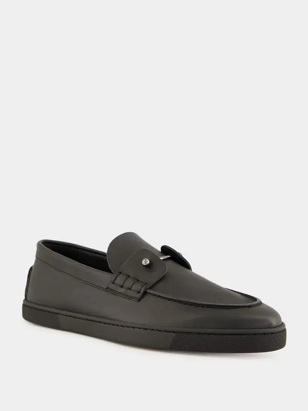 CHRISTIAN LOUBOUTIN Chambeliboat Boat Shoes - Black