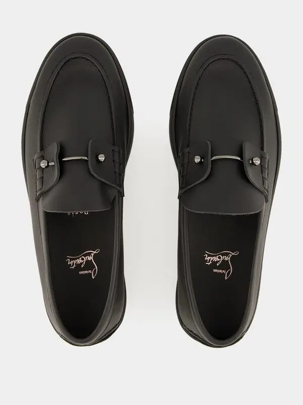 CHRISTIAN LOUBOUTIN Chambeliboat Boat Shoes - Black