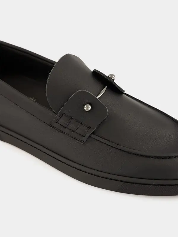 CHRISTIAN LOUBOUTIN Chambeliboat Boat Shoes - Black