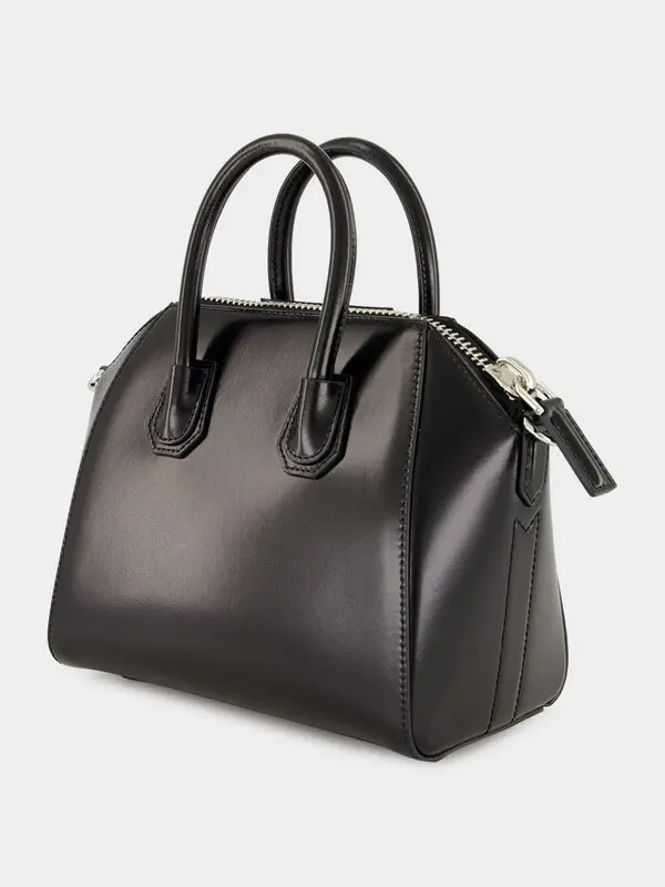 Givenchy Mini Antigona Bag In Box Leather - Black
