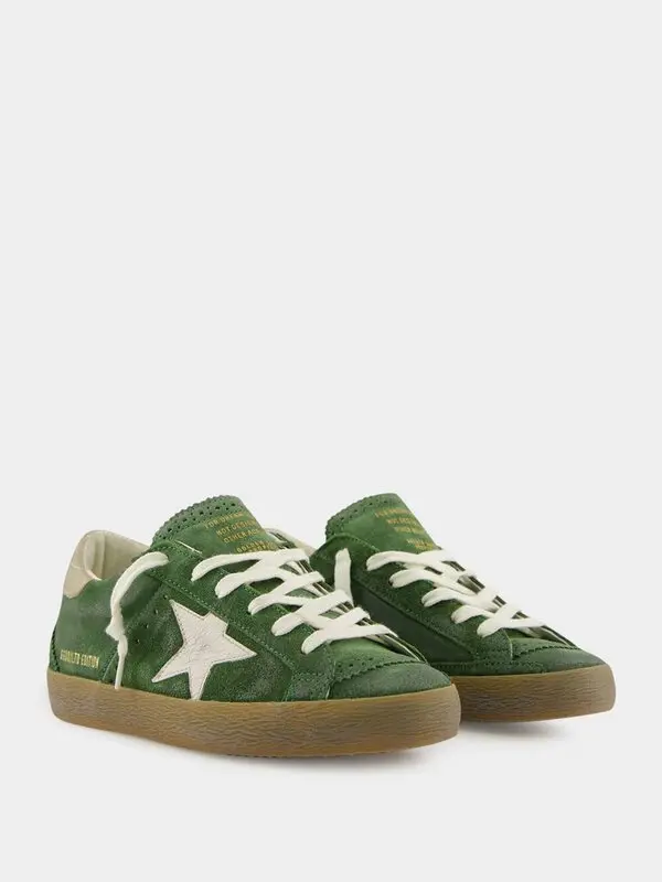 GOLDEN GOOSE Suede Super-star Sneakers