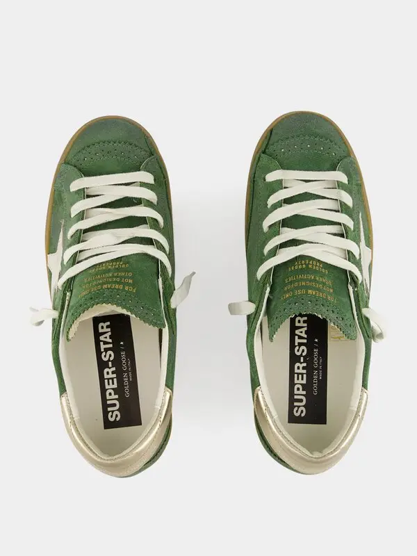 GOLDEN GOOSE Suede Super-star Sneakers