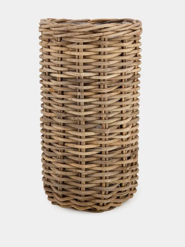 GOMMAIRE Gommiare Natural Rattan Woven Extra Large Basket Planter