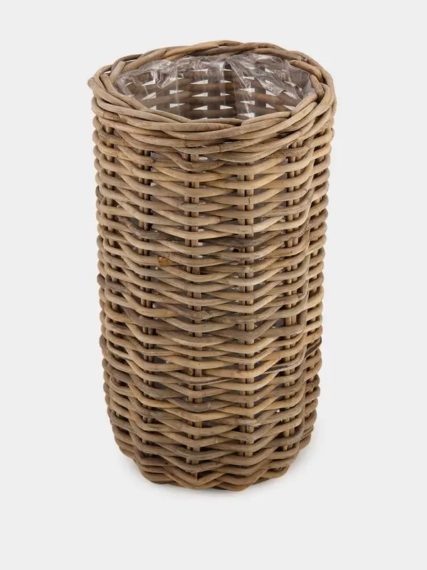 GOMMAIRE Gommiare Natural Rattan Woven Extra Large Basket Planter