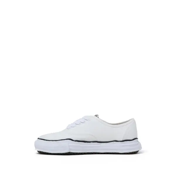 Mihara Yasuhiro Distressed Finish Cotton Low-top Sneakers