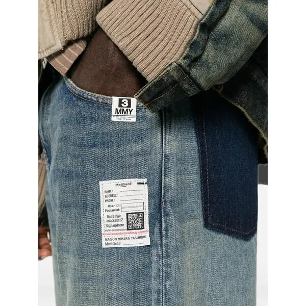 Mihara Yasuhiro Denim Regular & Straight-leg Jeans