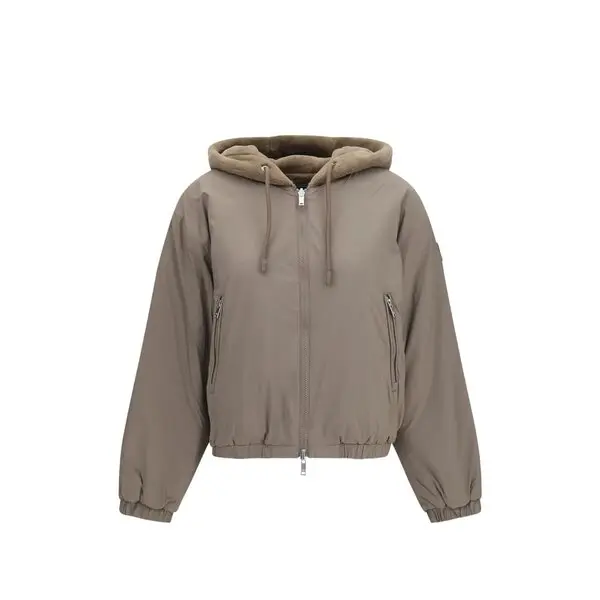 Moose Knuckles Zip-up Hooded Jacket - Green