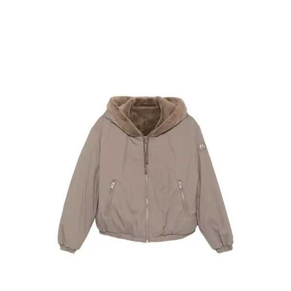 Moose Knuckles Zip-up Hooded Jacket - Green
