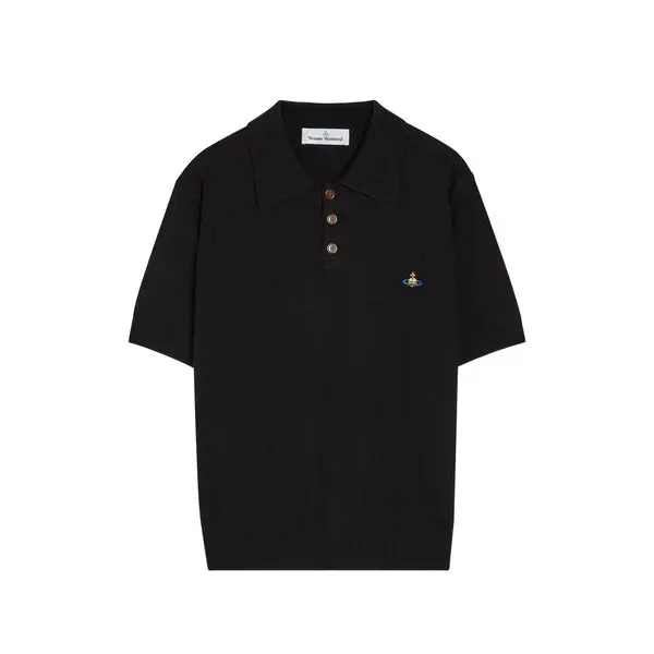 VIVIENNE WESTWOOD Polo Shirts - Black