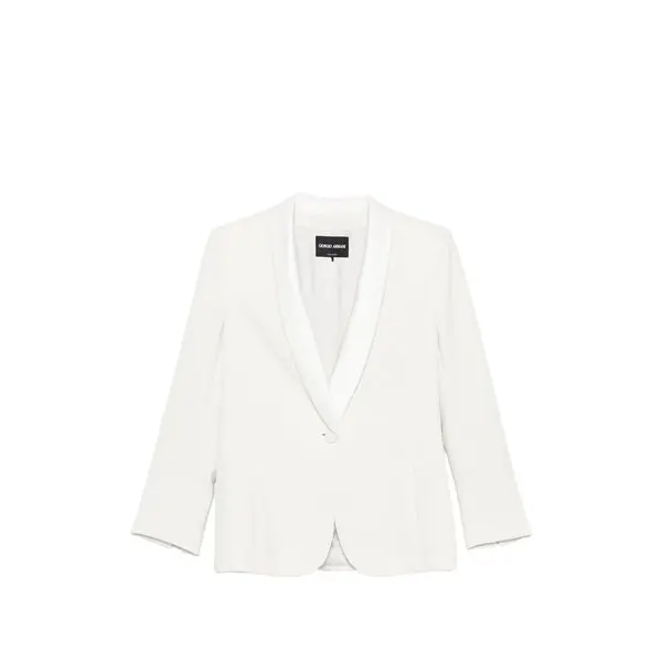 Giorgio Armani Tailored Jacket - Cream
