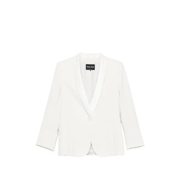 Giorgio Armani Tailored Jacket - Cream