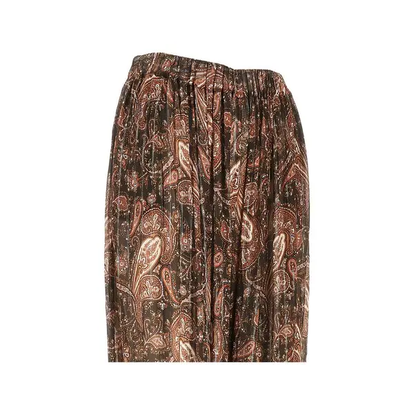 Andamane Tapered Paisley Print Trousers