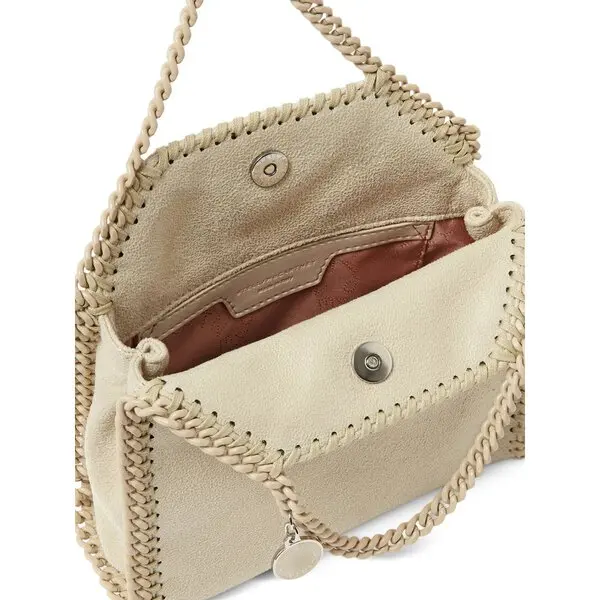 Stella McCartney Beige Grained Texture Mini Bag