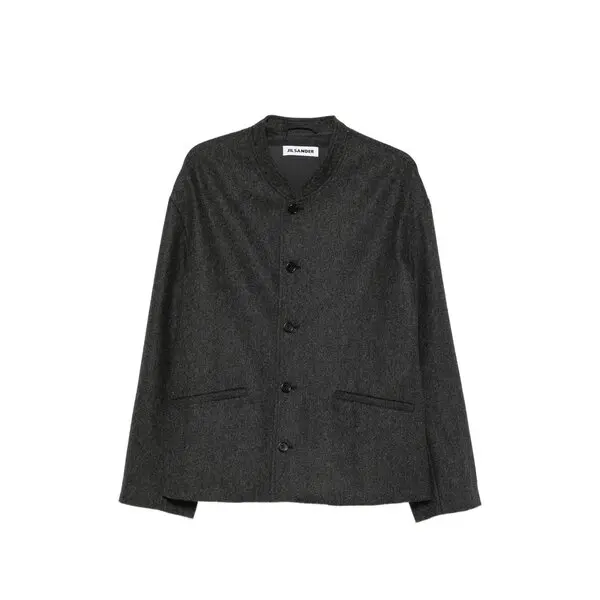 JIL SANDER Grey Jackets Lightweight Jackets