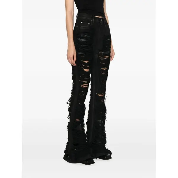 Rick Owens Denim Bootcut Jeans