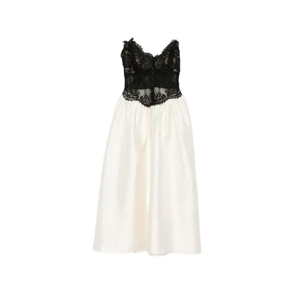 SELF-PORTRAIT Neutrals Dresses Cocktail & Party Dresses - Cream