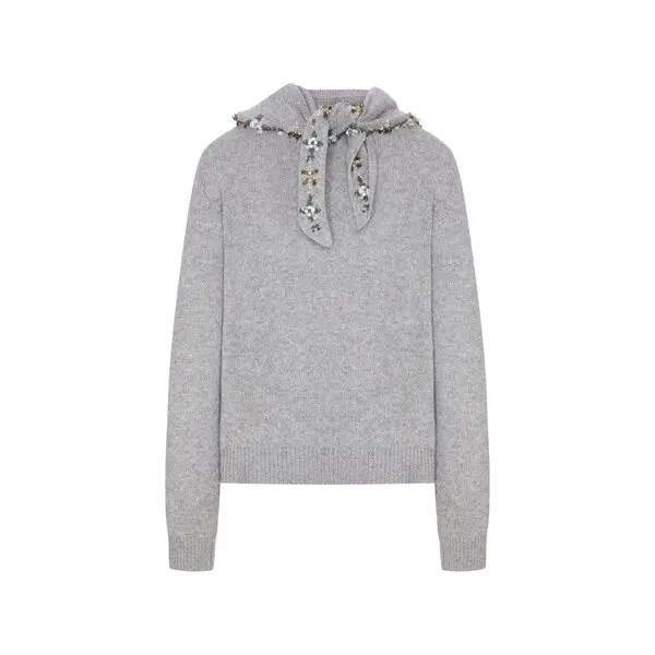Prada Grey Knitwear Jumpers