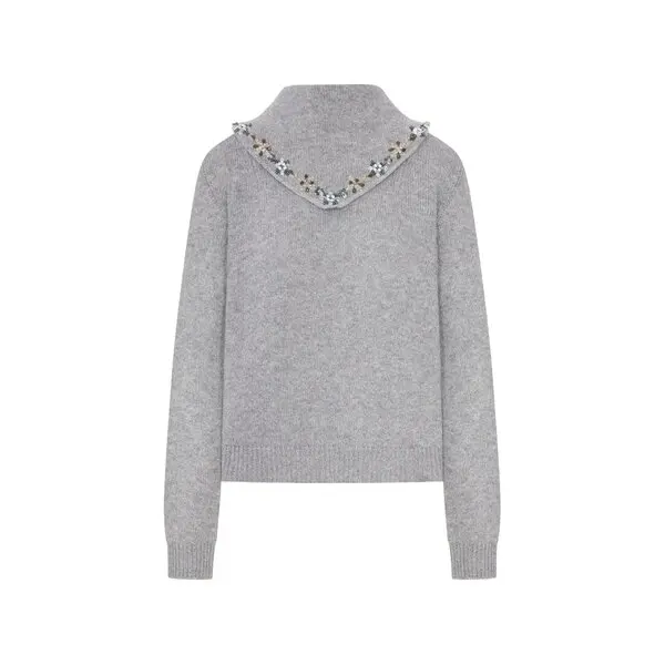 Prada Grey Knitwear Jumpers