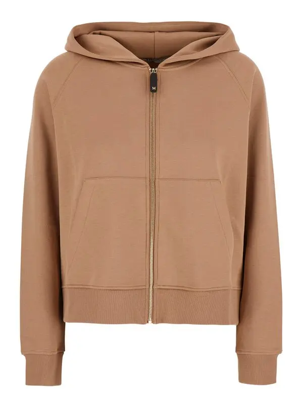 Max Mara Marea Cotton Hoodie - Cream