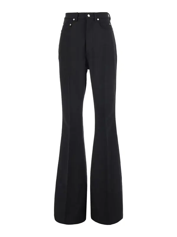 Rick Owens Bolan Bootcut Cotton Pants - Multicolor