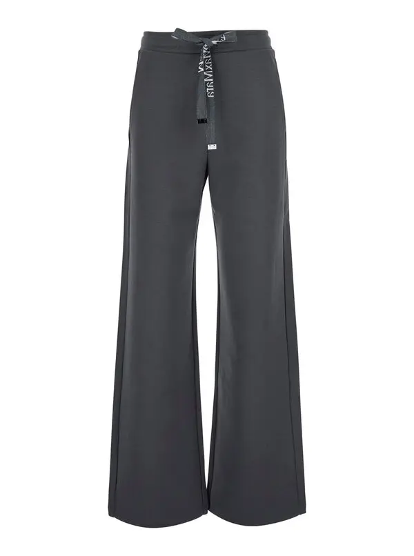 Max Mara Smmbali Wide Leg Trousers - Gray
