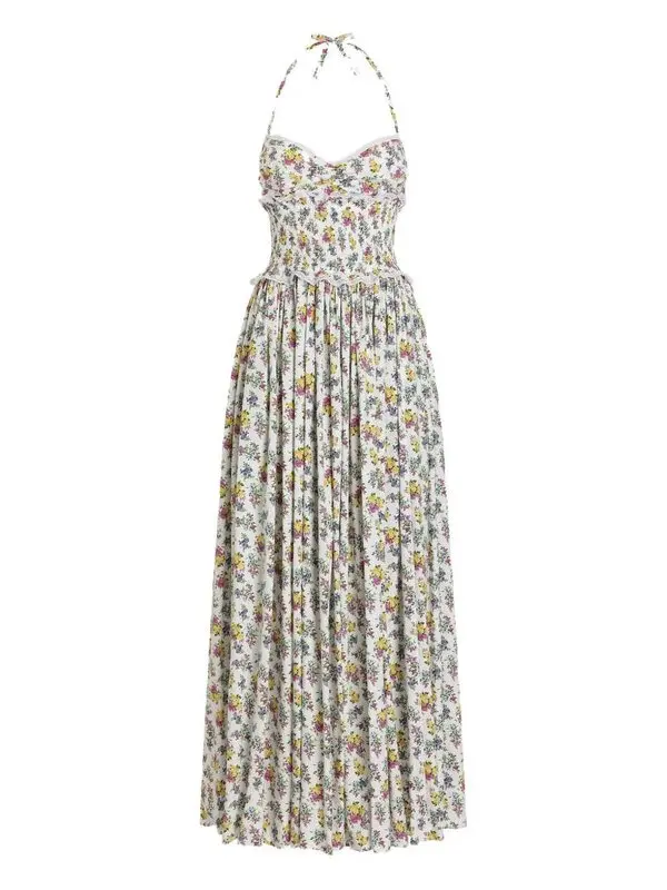 Dolce & Gabbana Floral Maxi Dress - Multicolor