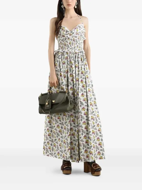Dolce & Gabbana Floral Maxi Dress - Multicolor