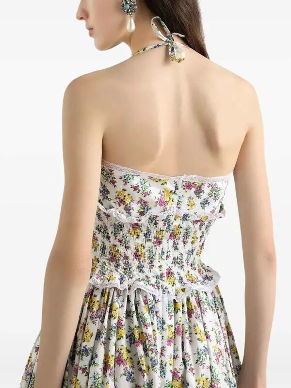 Dolce & Gabbana Floral Maxi Dress - Multicolor