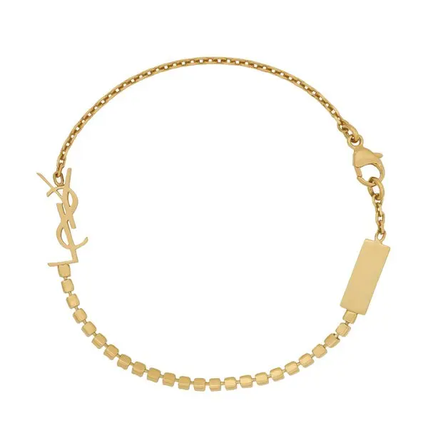 Saint Laurent Bracelet With Cassandre Charm