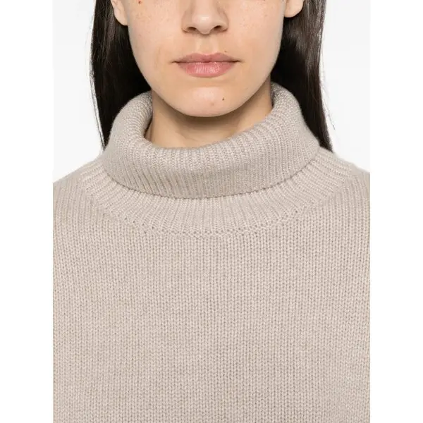 LISA YANG Cashmere Roll Neck Jumper