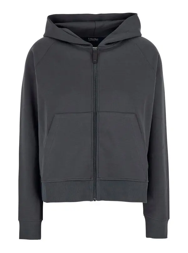Max Mara Marea Cotton Sweatshirt - Gray