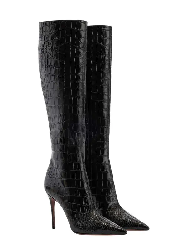 Paris Texas Crocodile-effect Boot