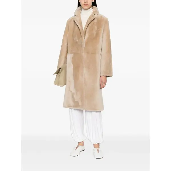 YVES SALOMON Faux Fur Coat