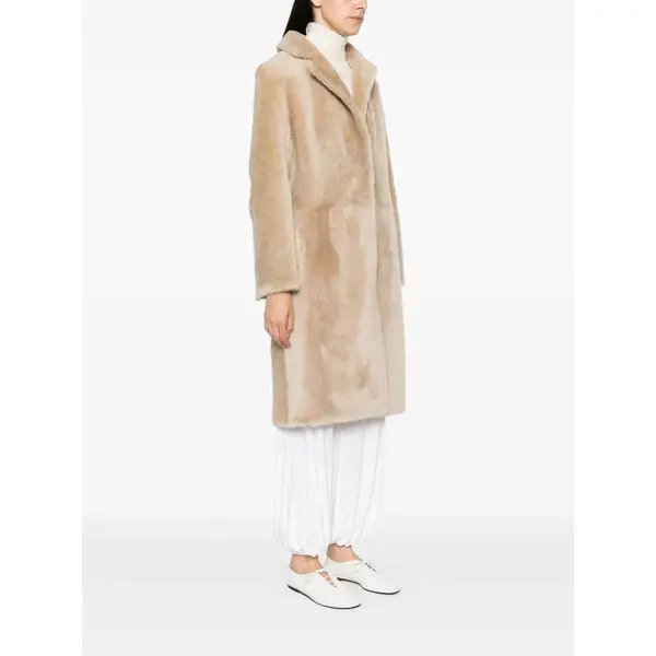YVES SALOMON Faux Fur Coat