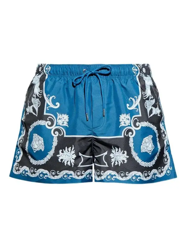 Versace Printed Swim Shorts