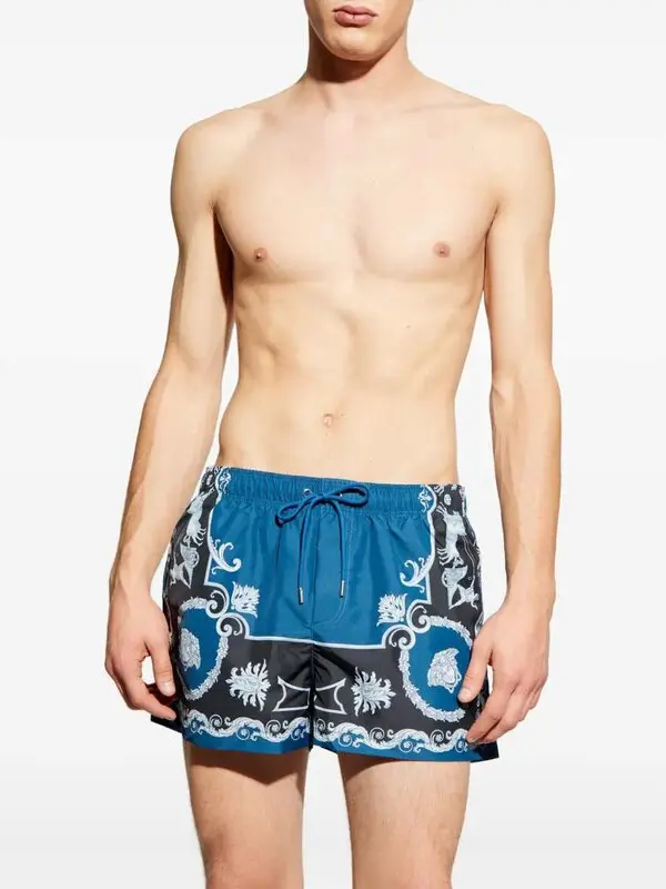 Versace Printed Swim Shorts