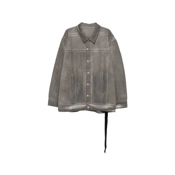 Rick Owens Denim Jacket - Gray
