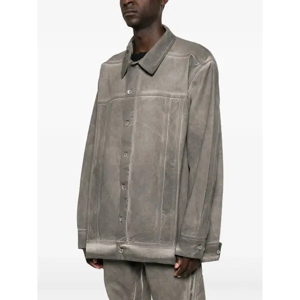 Rick Owens Denim Jacket - Gray