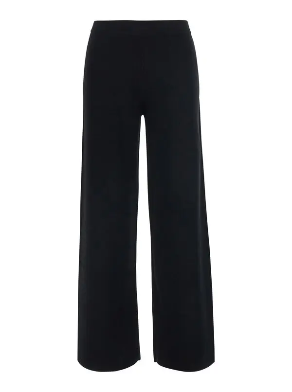 P.a.r.o.s.h Wool And Cashmere Stretch High-waisted Trousers