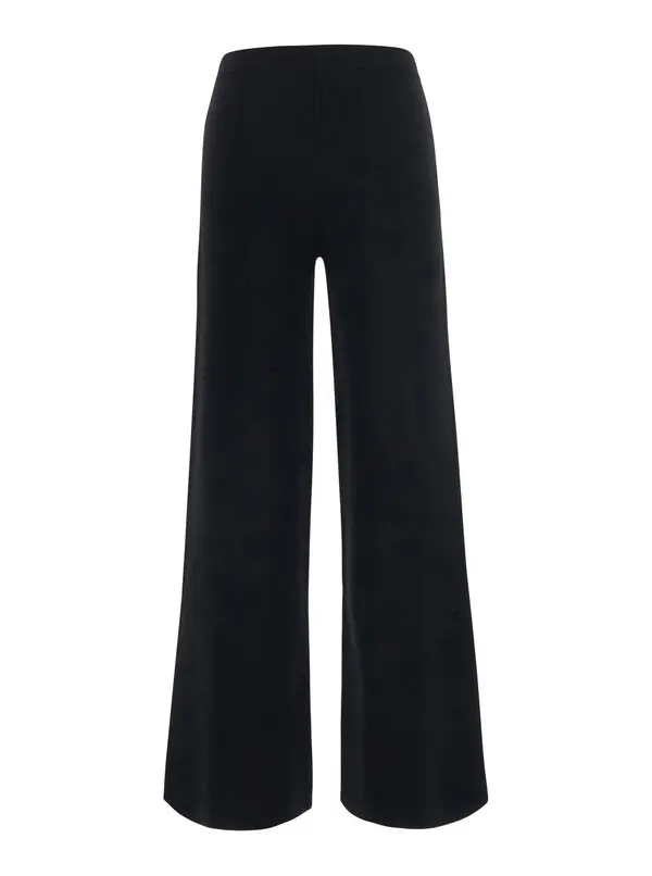P.a.r.o.s.h Wool And Cashmere Stretch High-waisted Trousers