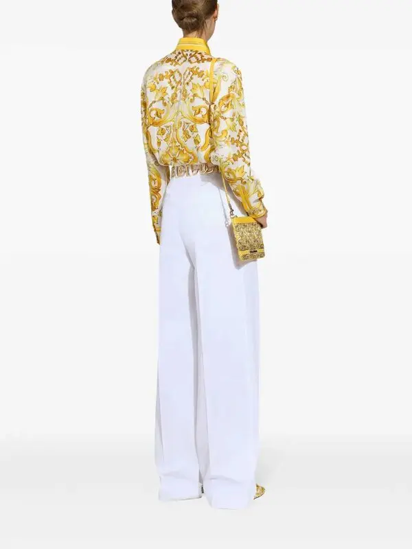 Dolce & Gabbana High-waisted Flared Trousers