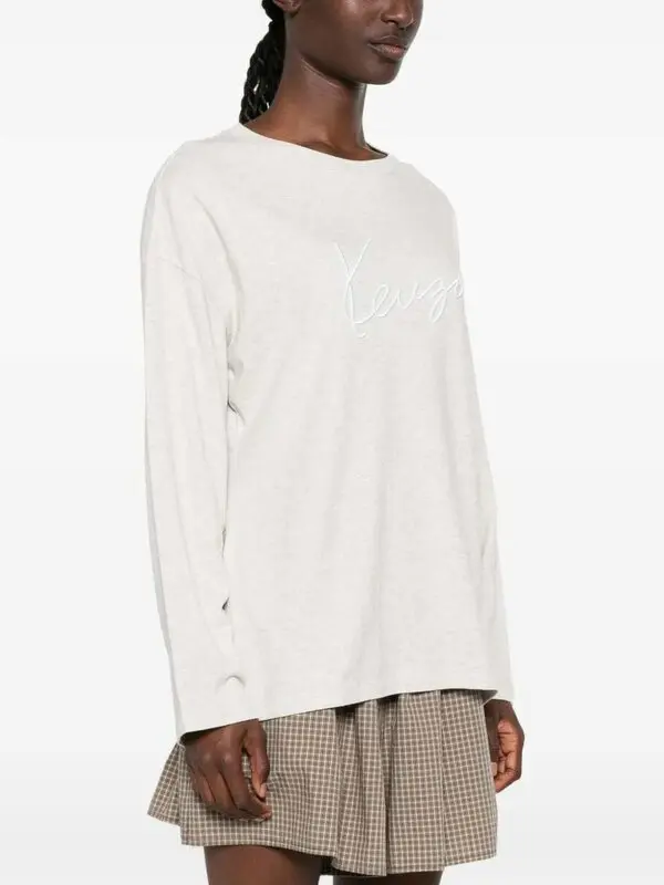Kenzo Signature Logo Long Sleeve T-shirt